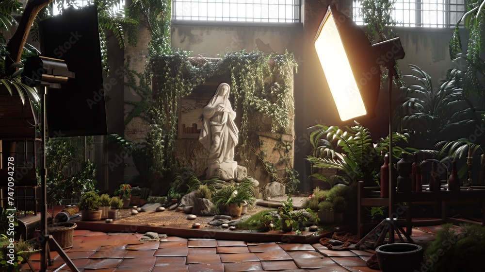 Lighting: Create a lighting setup to determine how the model will ...