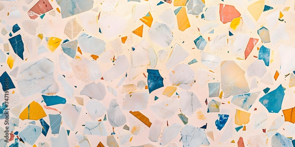 Terrazzo marble floor seamless texture. Natural stone, granite, marble ...