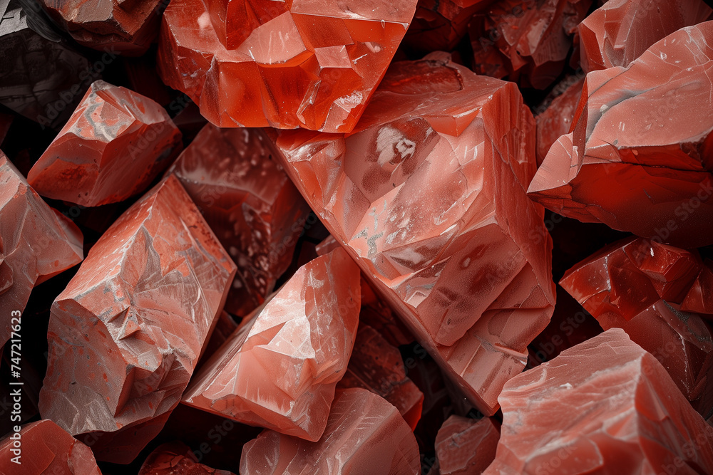 red rock stone surface texture background illustration. Created with ...