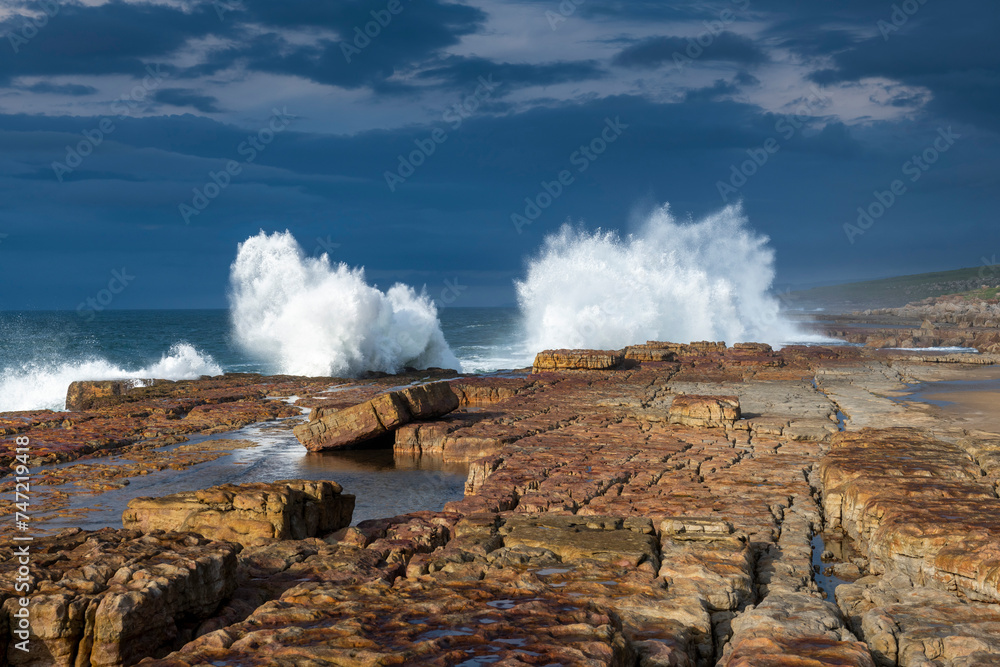 Foto de The Wild Coast, known also as the Transkei, is a 250 Kilometre ...