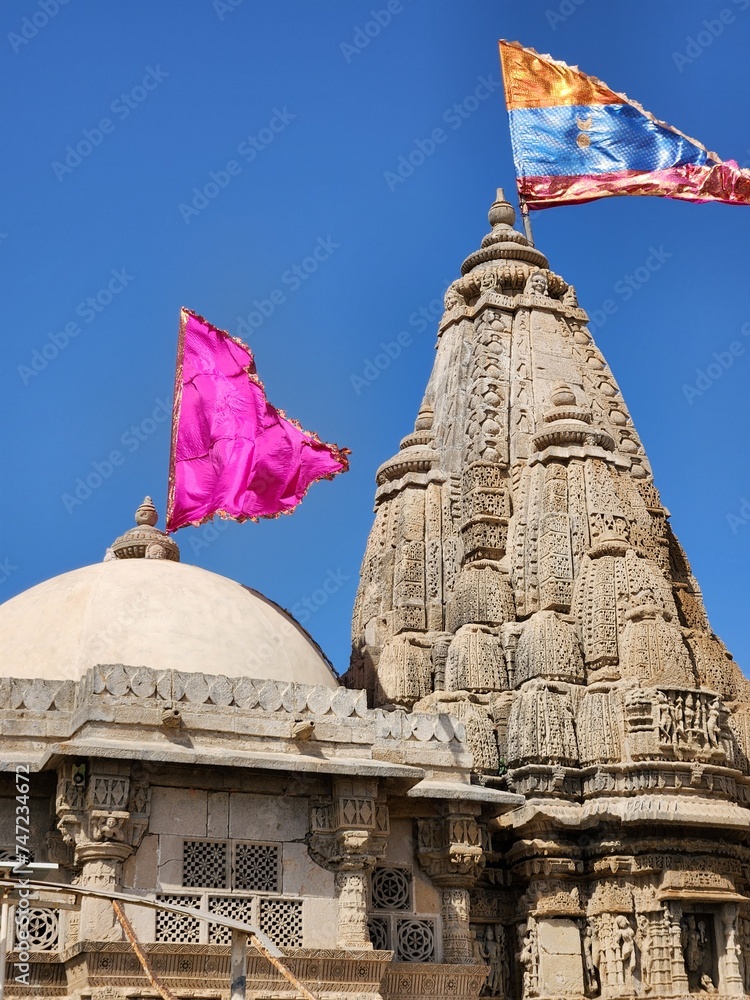 Dwarka, Gujarat India - Feb 21 2024: Rukmini Devi Mandir - Honoring the ...