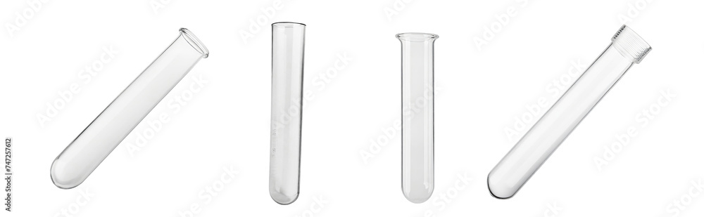 empty laboratory test tube . isolated on transparent background . PNG ...