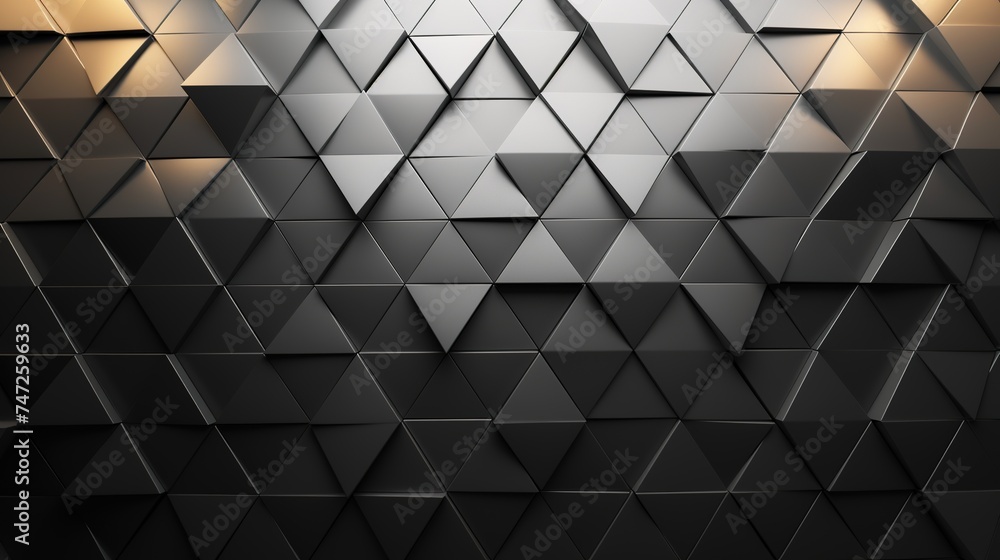 Triangular Tile. Wallpaper, Background, Texture, Wall, 3D, Abstract ...