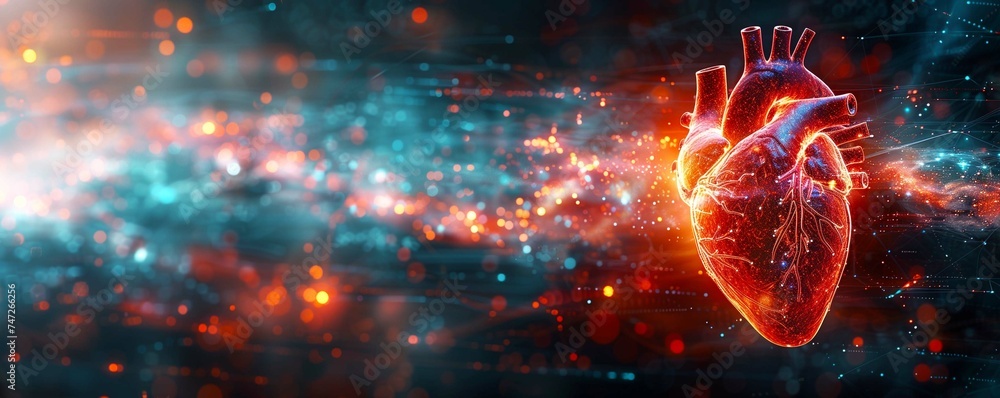 Futuristic medical and health care with diagnosis vitals infographic ...