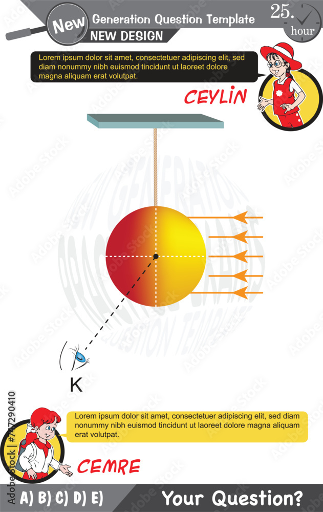 High school exam question template, middle school exam question ...