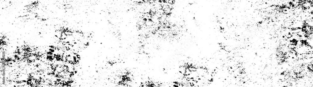 White abstract vector grunge surface splatter splashes wall cracks and ...