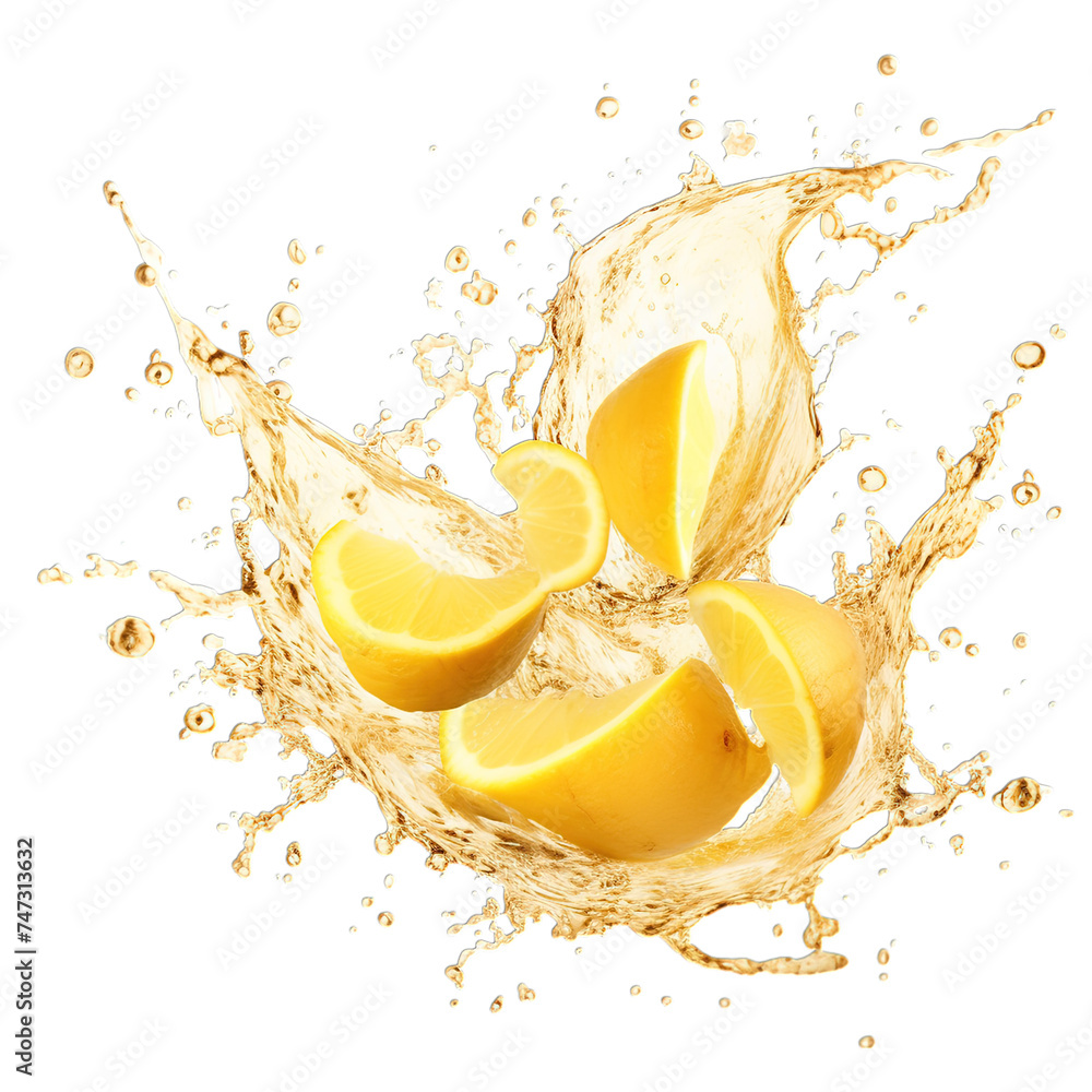 Dynamic ginger beer splashes and bubbles, showcasing the vibrant and ...