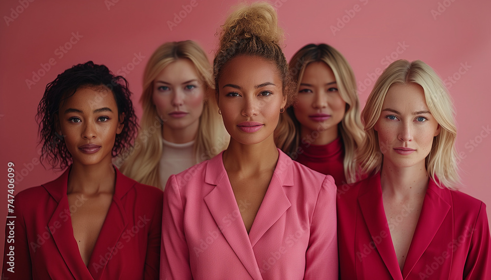 Group photo of women in leadership positions from different ethnic ...