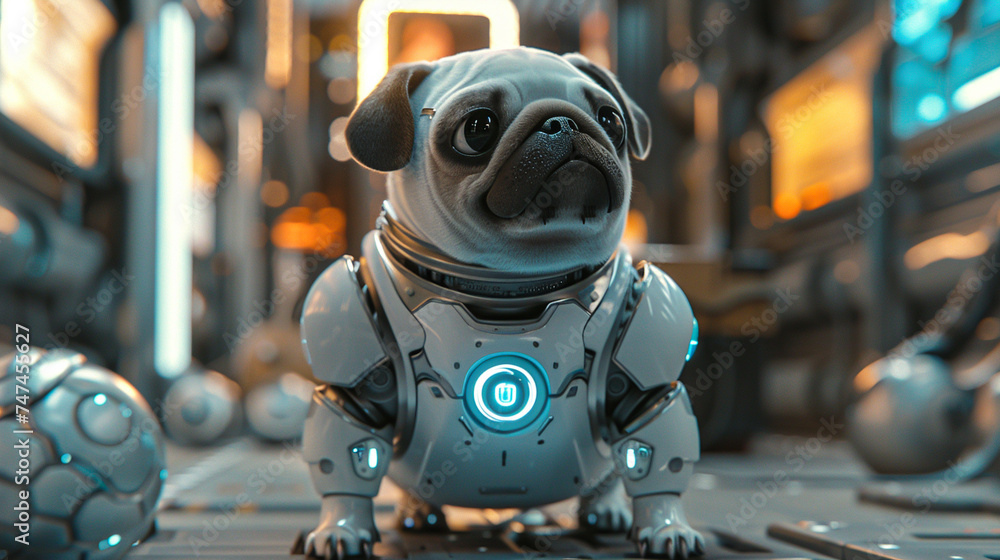 Transport yourself to a futuristic realm where the timeless warmth of ...