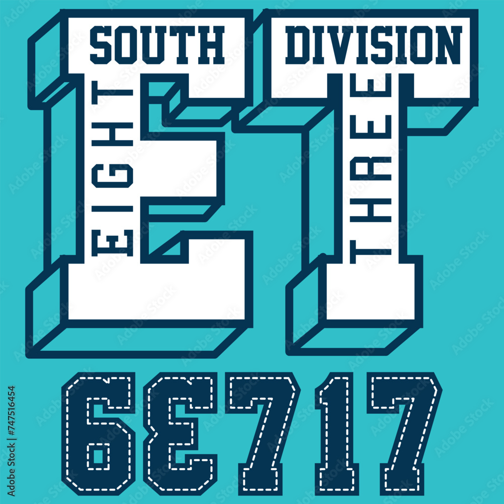 collection of collegiate or varsity style designs, with patches and ...