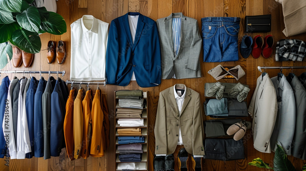 A visual guide on building a versatile corporate wardrobe with ...