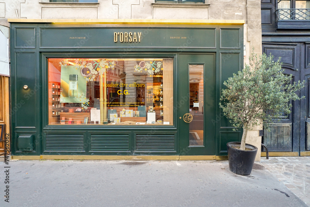 Paris France 9 july 2023 : retro traditional and typical french ...
