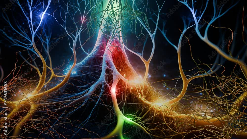 Stockvideo Mycelium network communication. Underground fungal root ... Stockvideo Mycelium network communication. Underground fungal root ...