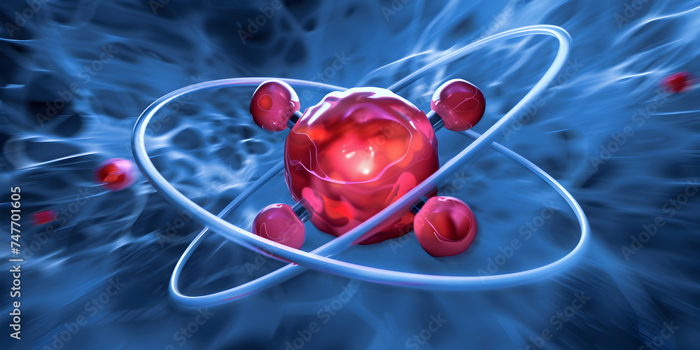 Understanding Nuclear Fission: The Atom Splitting Phenomenon" Stock ...