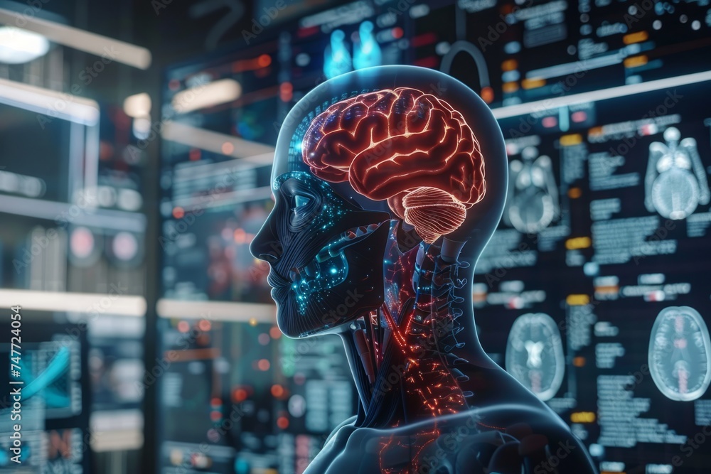 Use AI to visualize the intricacies of neurotechnology Stock ...
