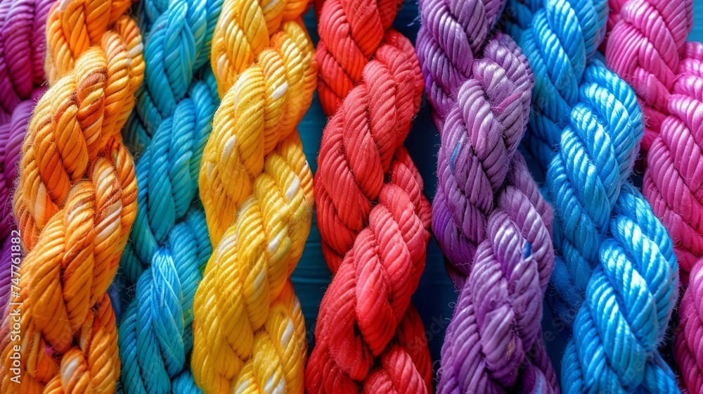 Vivid Twists and Ties, A Colorful Journey Through the Art of Rope ...