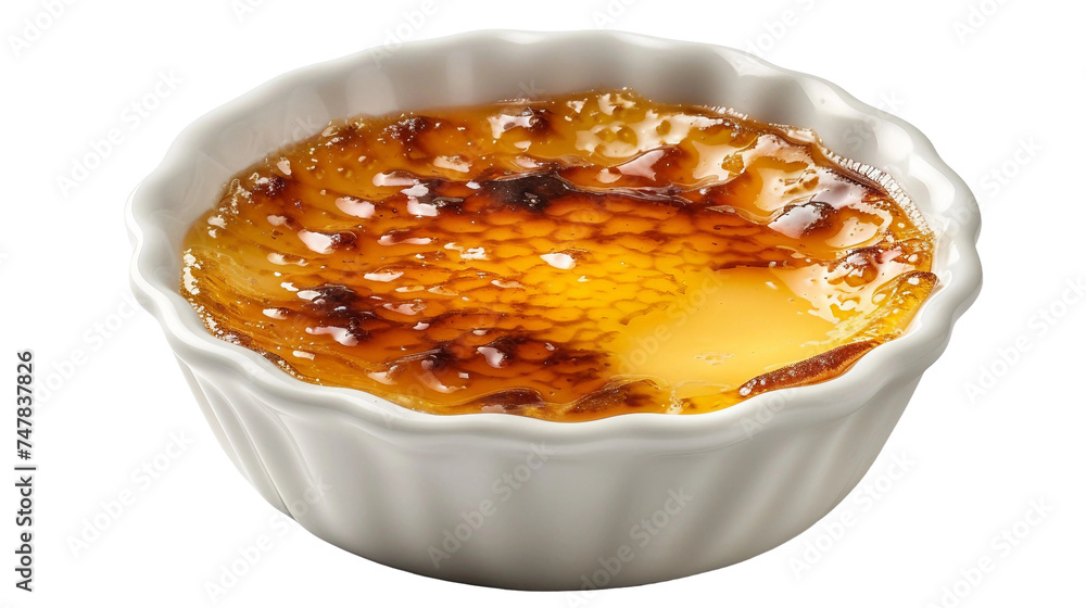 Creme Brulee on transparent background, Transparent PNG Format Stock ...