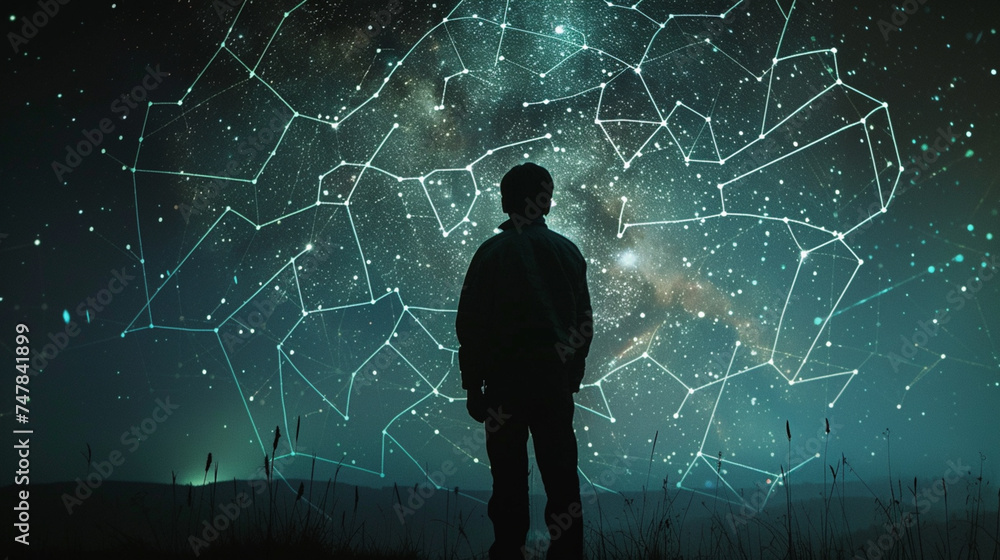 Photo Imagine a filmmaker as an astronomer, mapping out constellations ...