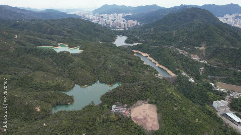 Tai Po Road built along the hillside connects Sham Shui Po Shek Kip Mei ...