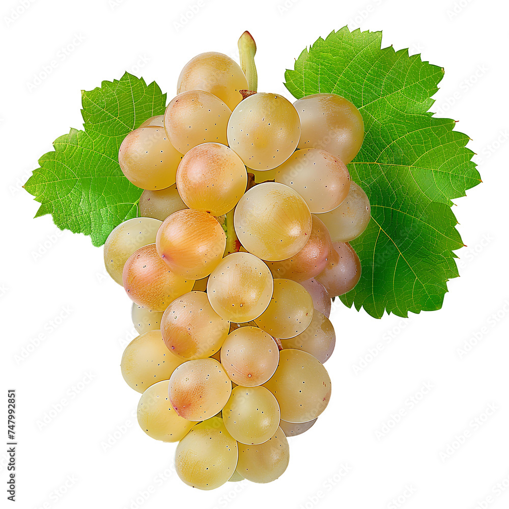 White grapes PNG. Centennial grapes isolated. Table grape of Centennial ...