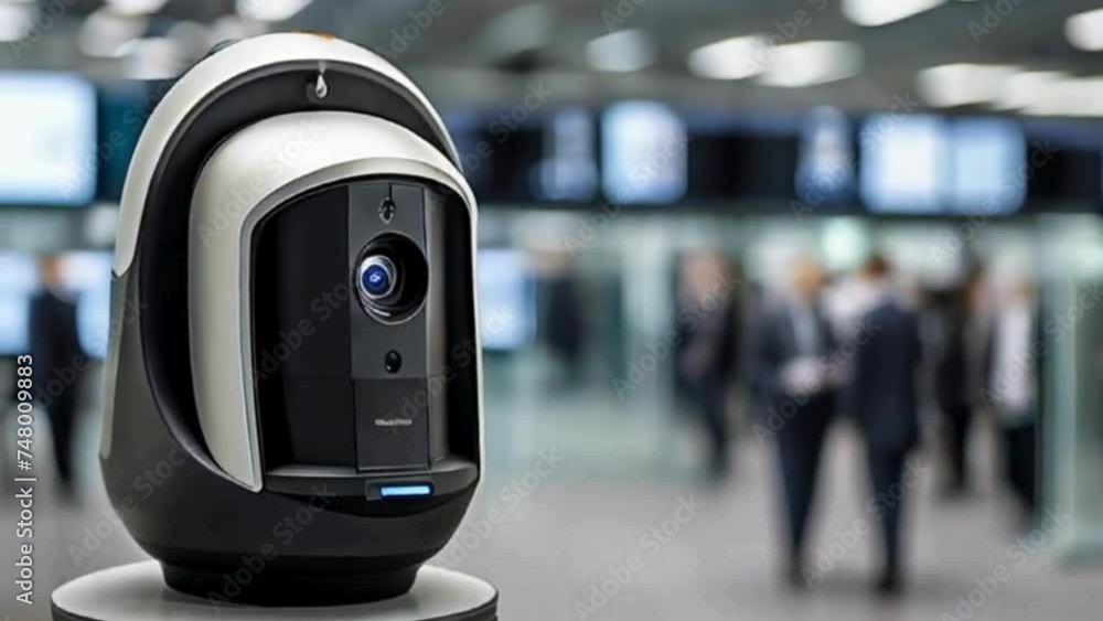 biometric scanners and surveillance cameras monitor every movement ...