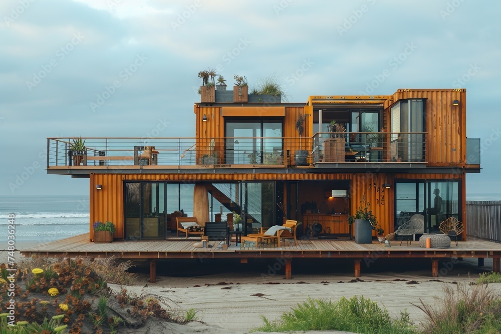 Container Home On Stilts