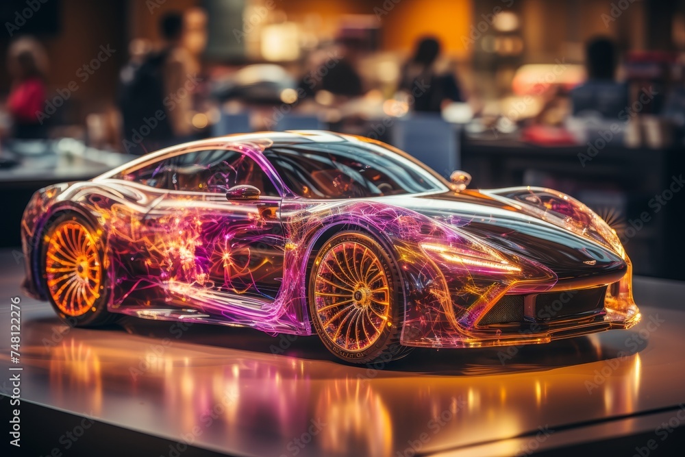 Explore the inner workings of an internal combustion engine and vehicle ...