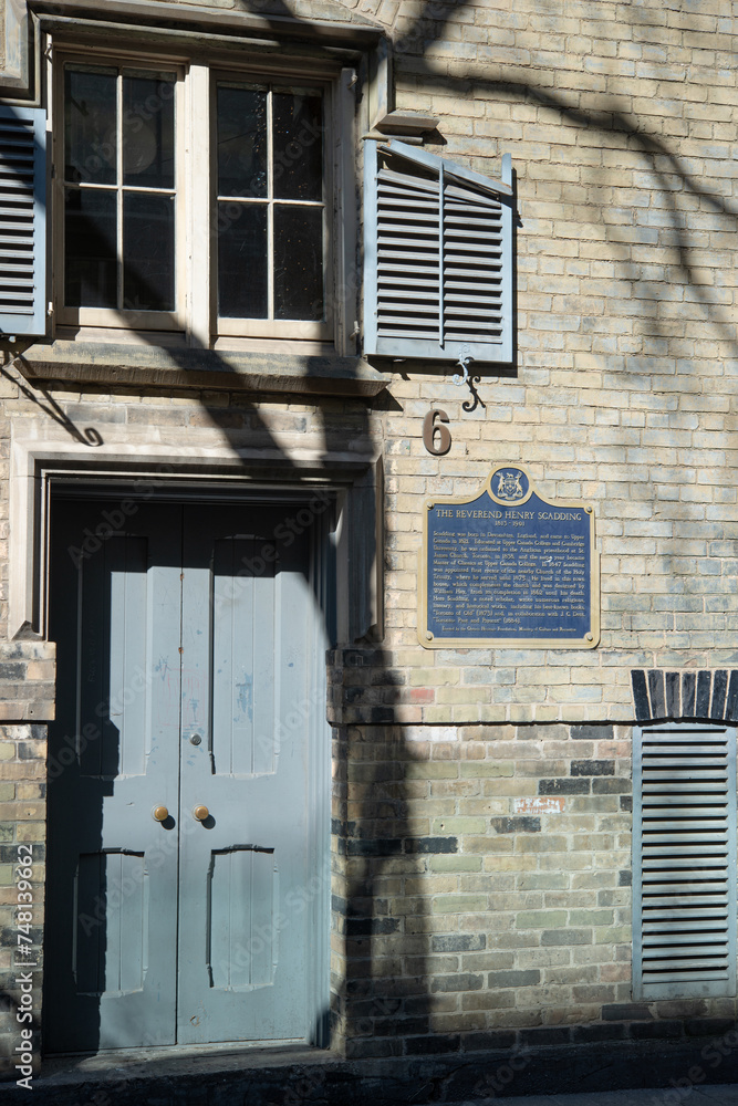 exterior of Henry Scadding House, a historic building located at 6 ...