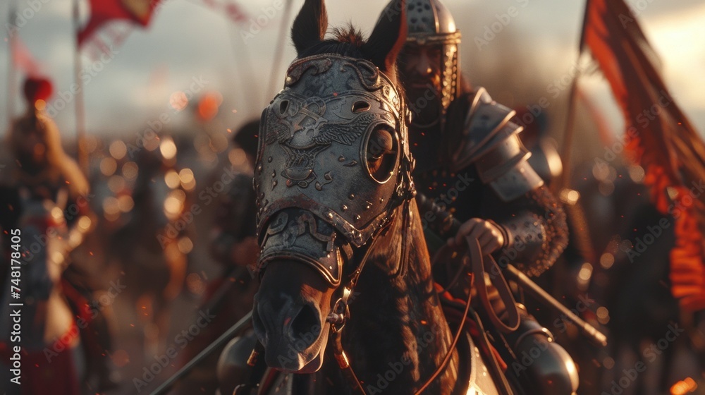 The horses of these Hunnic warriors are just as fearsome as their ...