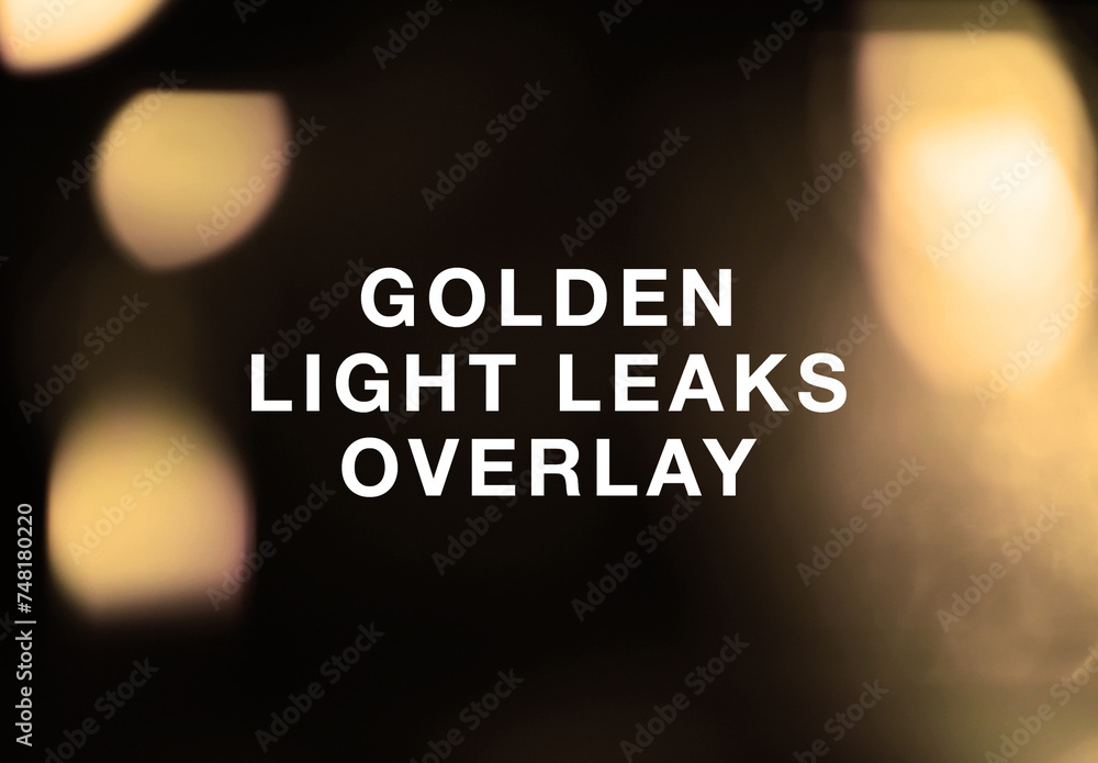 20 Golden Light Leak Textures for Overlay Stock Template | Adobe Stock