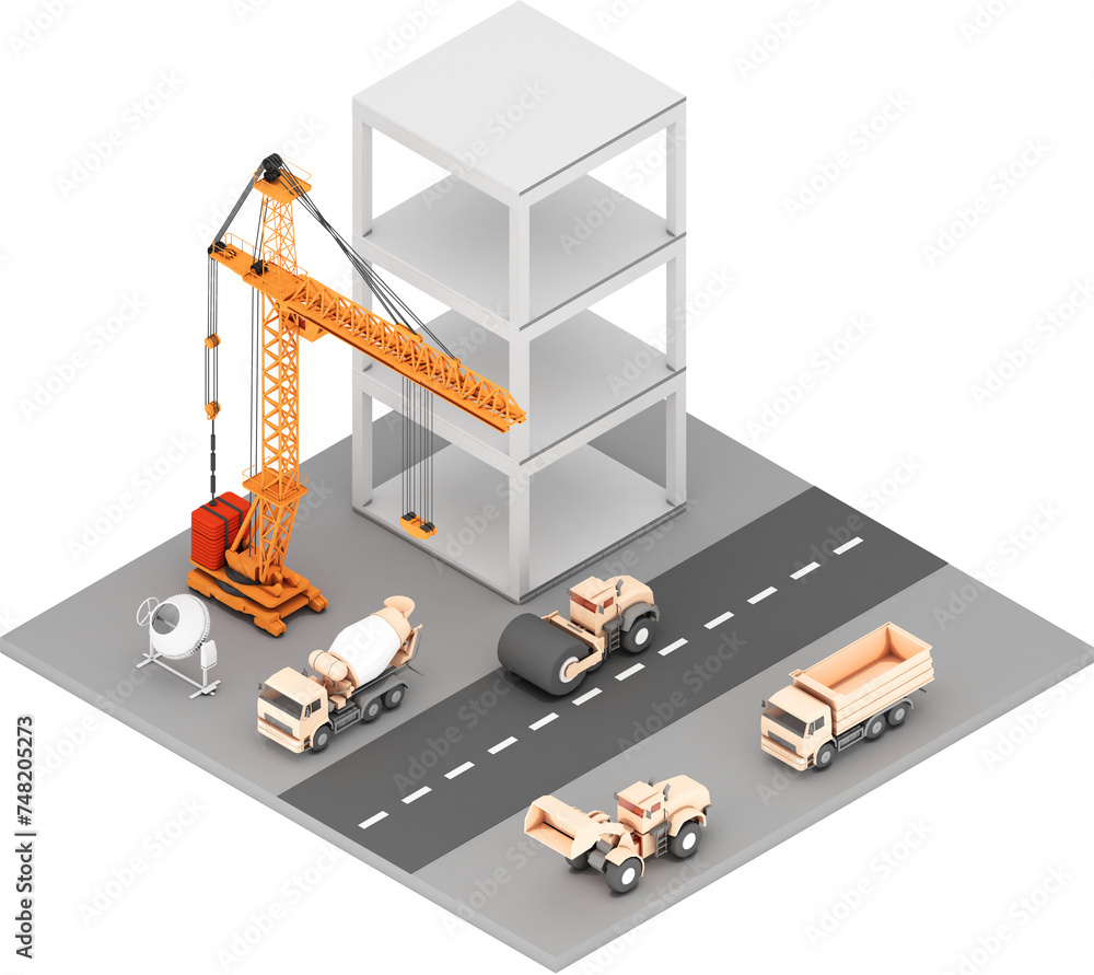 Construction crane utilization, the erection of tall structures, and ...