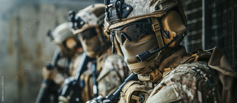 Swat forces. SWAT officer in full tactical gear.. SWAT. Police. Special ...