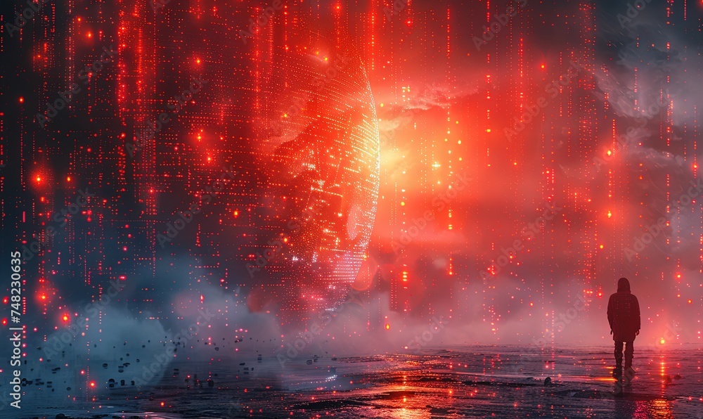 Discover the fascinating world of cybersecurity art, merging hacker ...