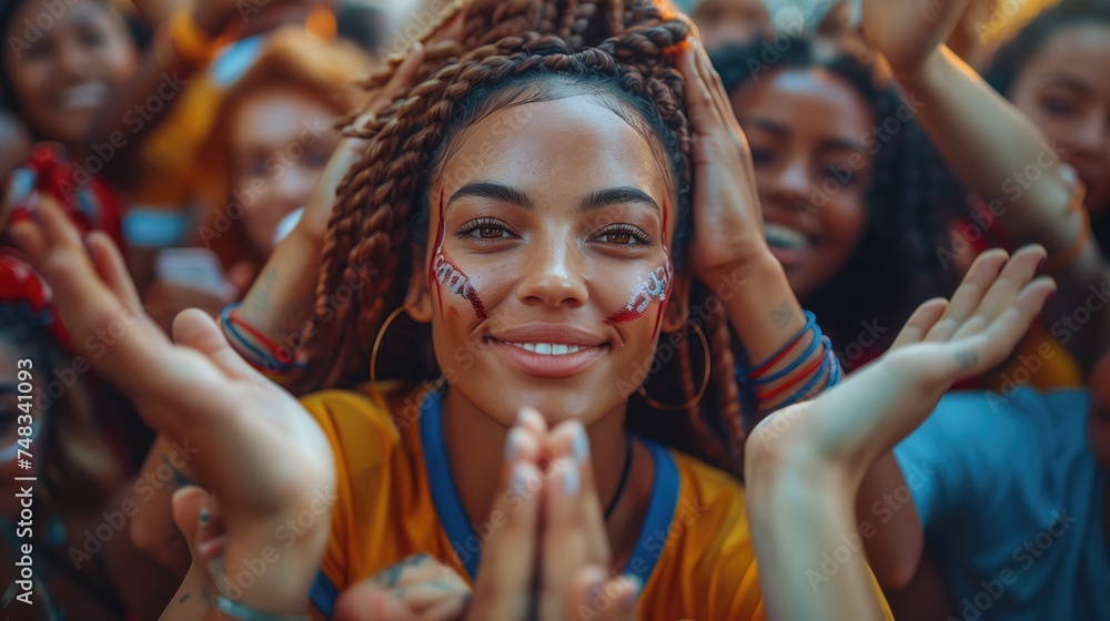 Sports Team Huddle: Athletes from diverse backgrounds come together in ...