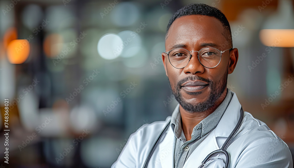 Portrait of professional looking doctor, Doctor's Day, March Stock ...