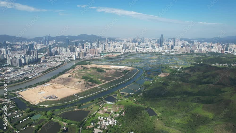 Lok Ma Chau Loop Hong Kong-Shenzhen Innovation and Technology Park and ...