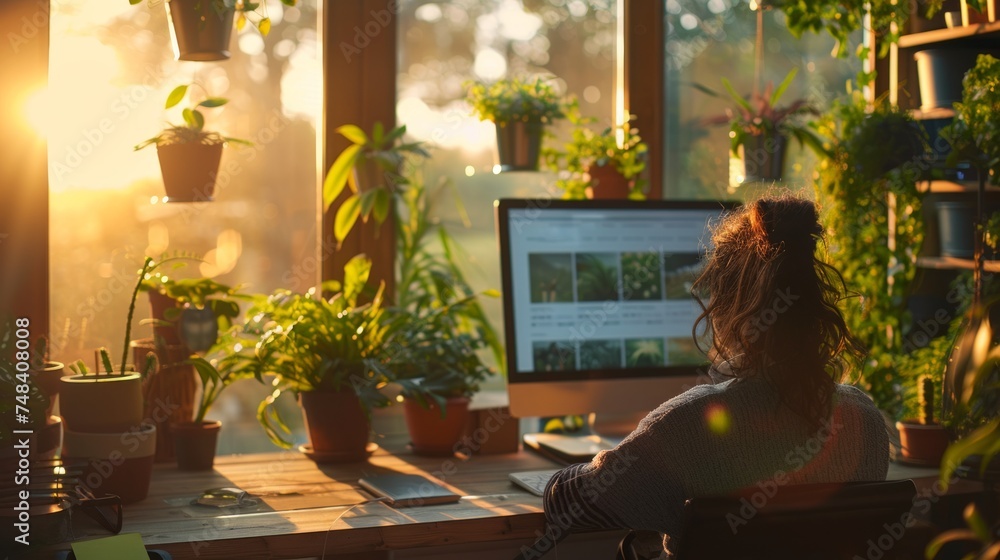 Green Workspace: Integrating plant life for a productive and serene ...