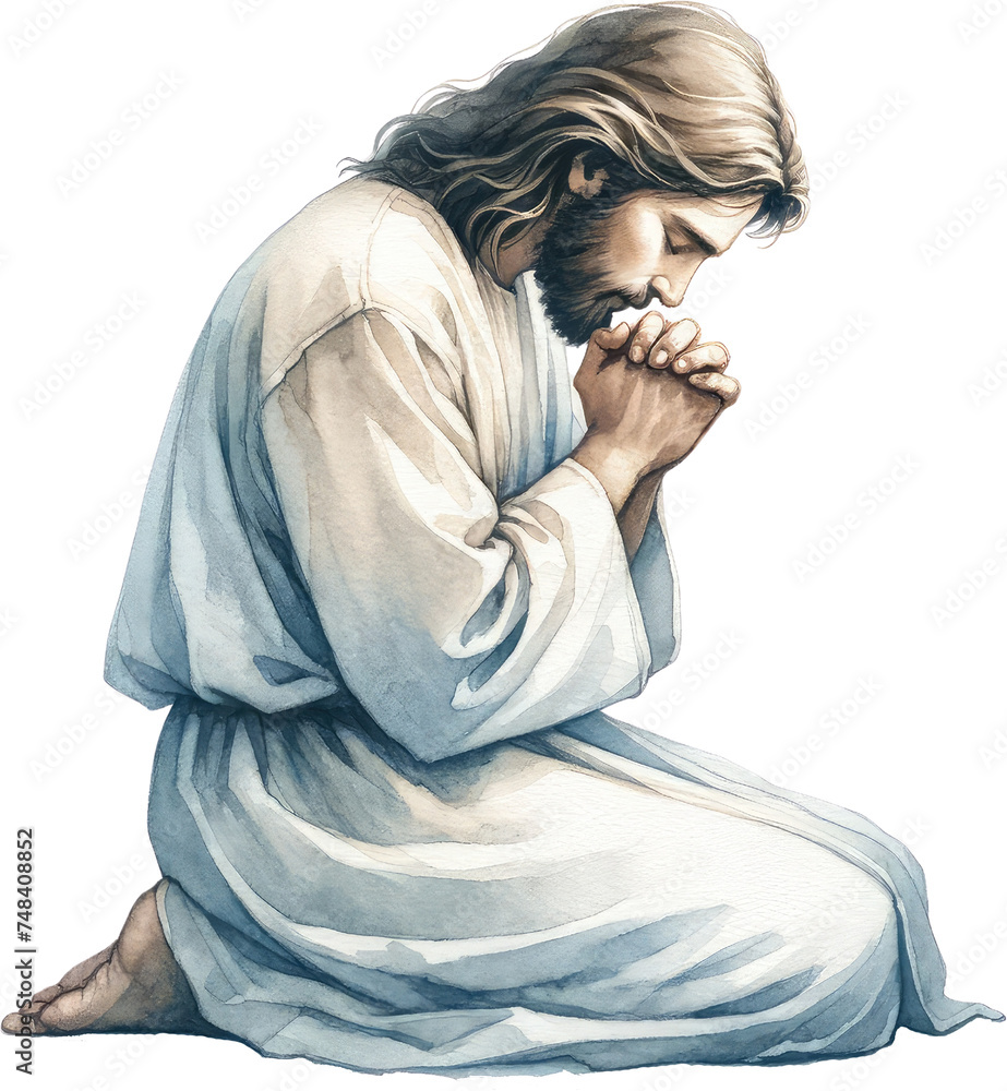 Watercolor Christian Easter Clipart. Christian Faith and Resurrection ...