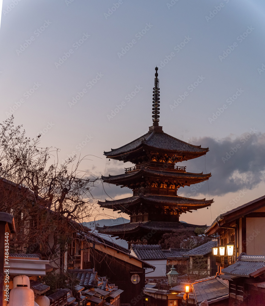 Gion,The district was built to accommodate the needs of travellers and ...