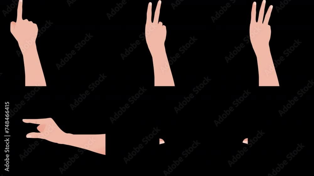 Hand Gestures Tools Kit Motion Graphics Pack is a useful pack ...