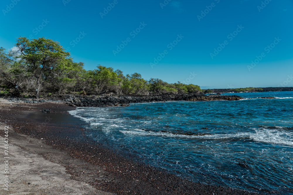Foto de Kalua O Lapa lava and spatter deposits. Ahihi-Kinau Natural ...