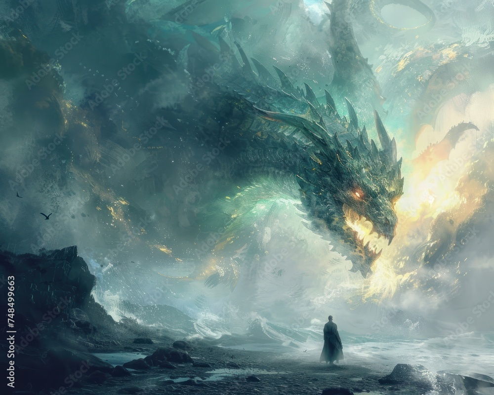 Crafting a Fantasy World. Digital Artist Bringing Imagination to Life ...