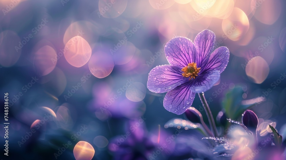 Depict the subtle interplay between light and shadow in bokeh textures ...