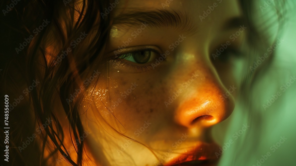 Hidden Pain: Amongst the blur of everyday interactions, she carries ...