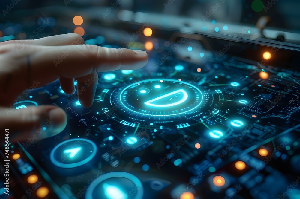 Hands Holding Smiling Emoji Amidst Cosmic Magic, Embracing Smiles under ...