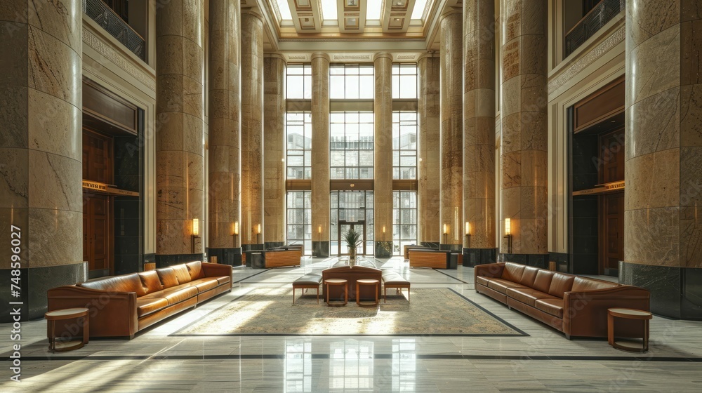 Legal Labyrinth, A law firm's office building, its classic design ...