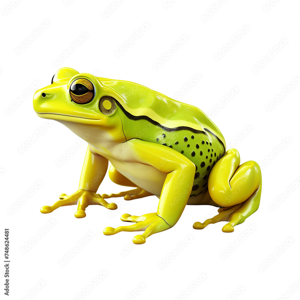 Frog Clipart on a transparent background Stock Photo | Adobe Stock