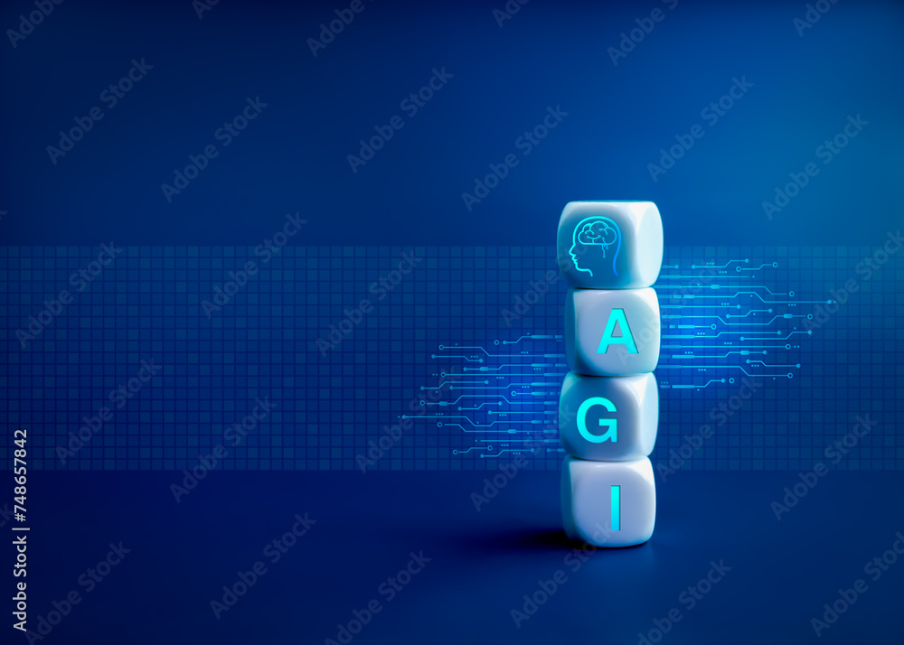 Artificial general intelligence (AGI), AI knowledge learning technology ...