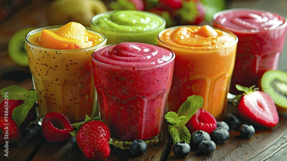 Enjoy a variety of age-specific summer detox smoothies, from playful ...