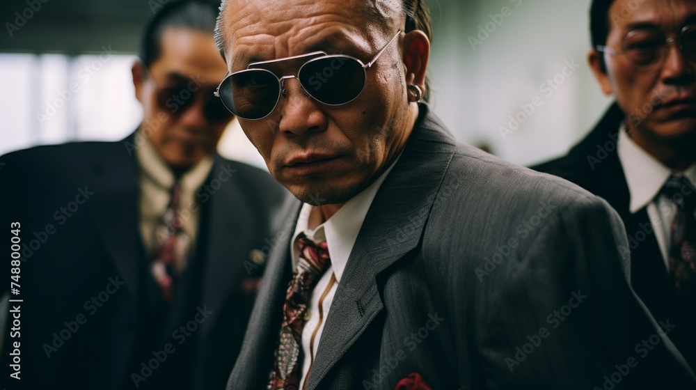 Tokyo vice. Cinematic Japanese mafia. Asian mafia boss. Criminals in ...